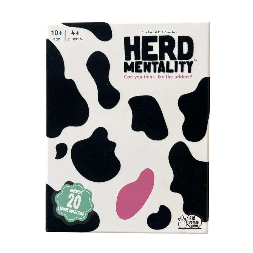 Games | Herd Mentality Udderly Hilarious Board Game 42 Players New ...